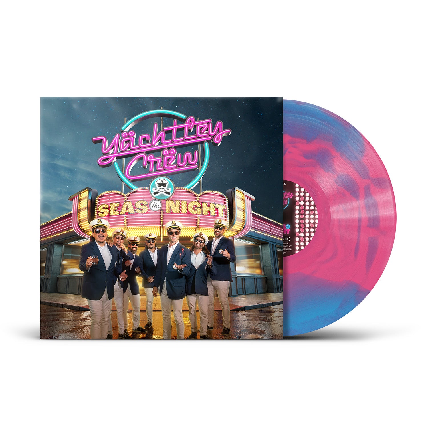 Yächtley Crëw - Seas The Night on Blue/Pink Merge Vinyl – Earache Records